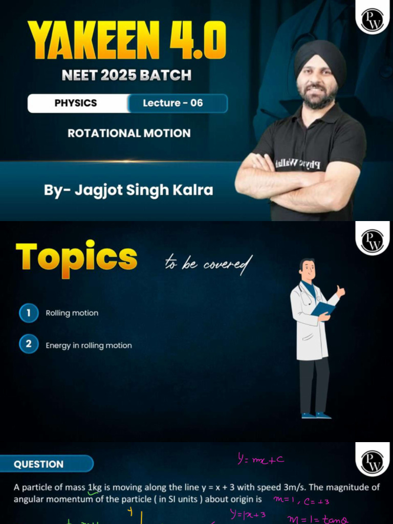 Rotational Motion | PDF