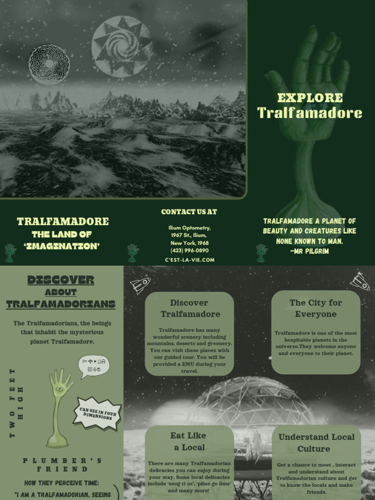 Explore Tralfamadore's Wonders | PDF | Kurt Vonnegut