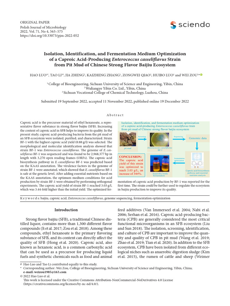 Enterococcus-Casseliflavus | PDF | Dna Sequencing | Biotechnology