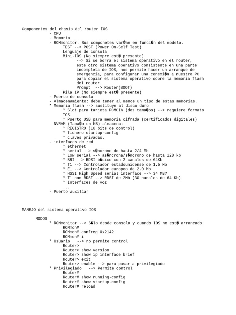 Intro IOS | PDF | Arranque | Software del sistema