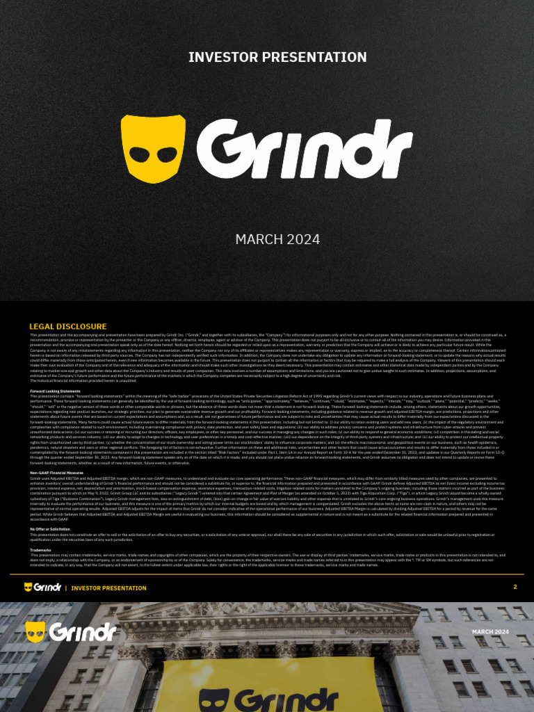 GRND Investor Deck Q4 2023 v3 7 2024 | PDF | Expense