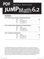 Jump Math 7.1 | PDF