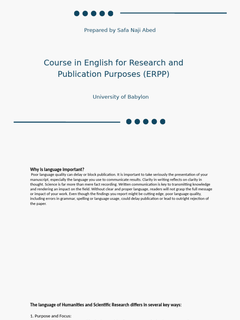 Why Language Important | PDF | Scientific Method | Humanities