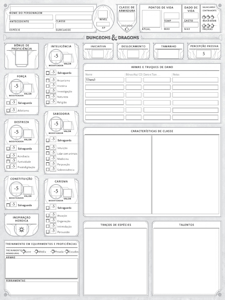 Ficha DD 2024 Em PT BR Automatica 1 | PDF