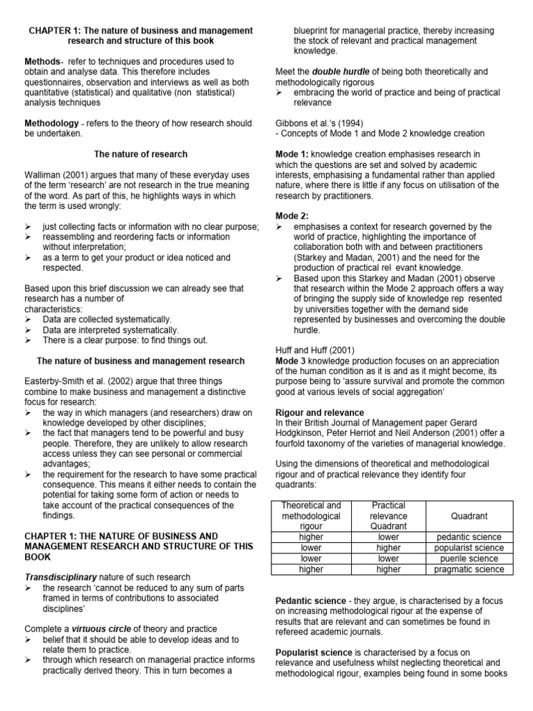 Bres Reviewer c1 3 | PDF | Theory | Qualitative Research