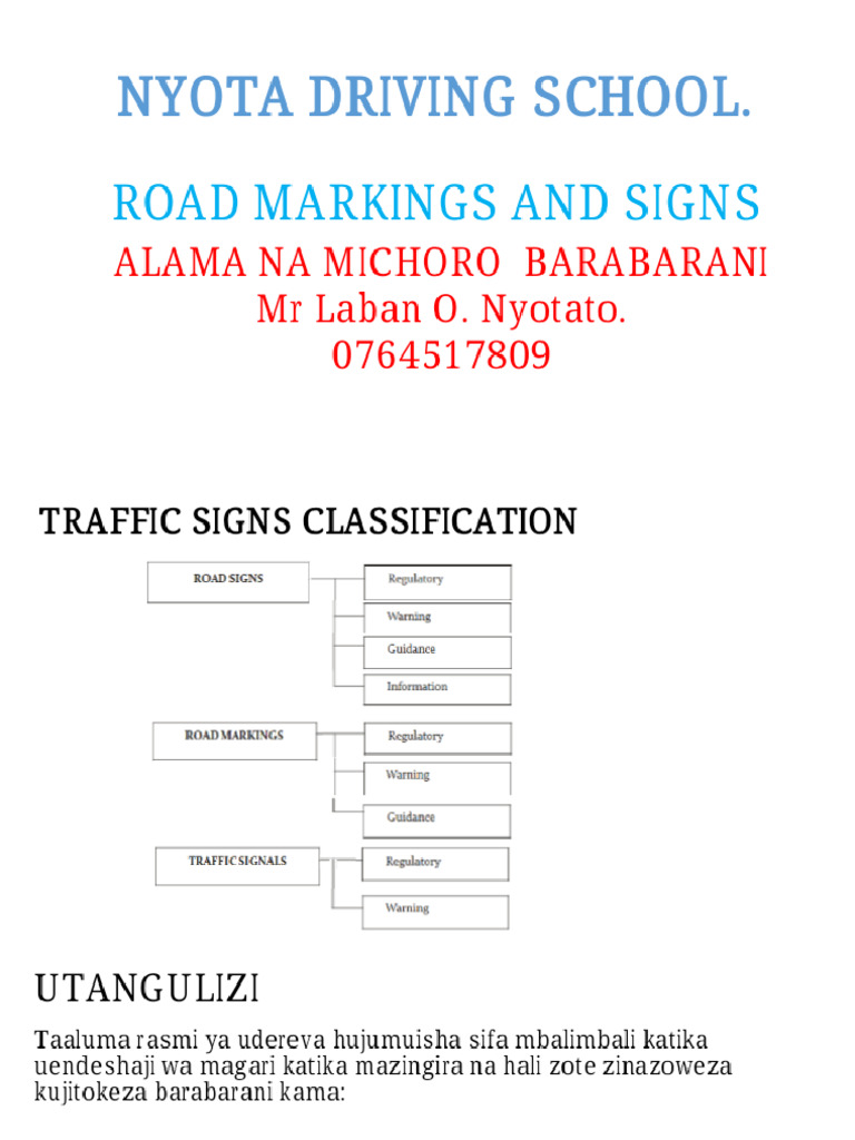 Alama Za Barabarani-2023 - Phoenix | PDF
