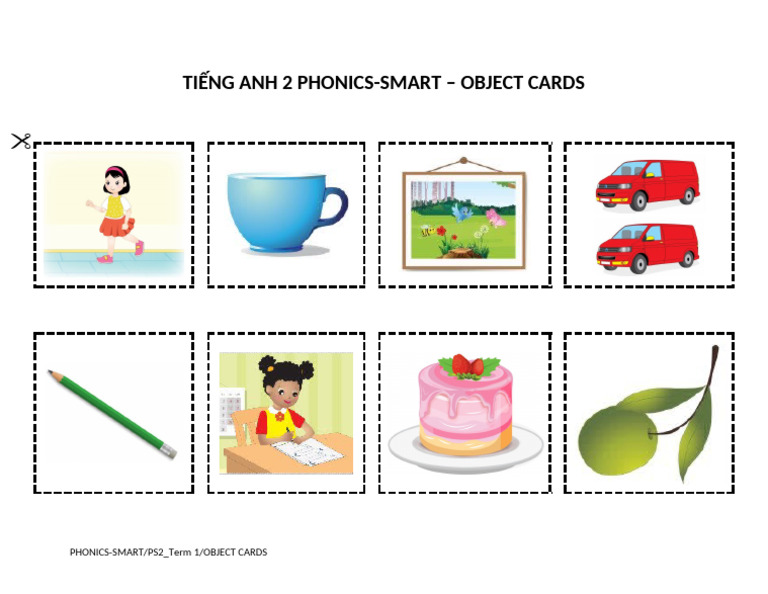 PS2 - Term 1 - Object Cards | PDF