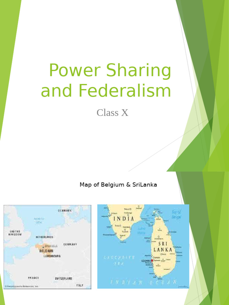 Power Sharing and Federalism Explained | PDF | Government