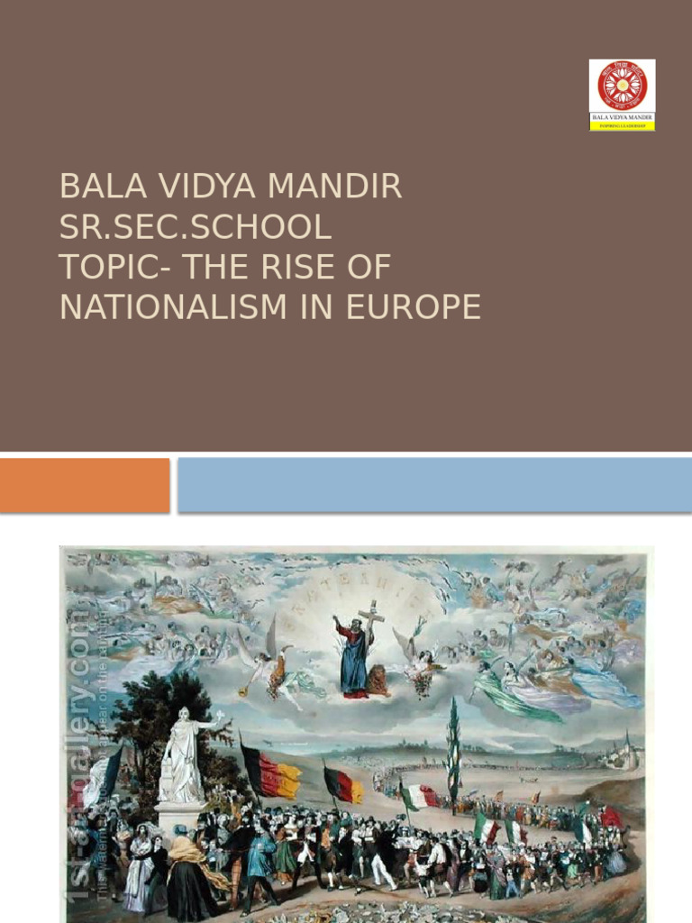 Nationalism's Rise in 19th Century Europe | PDF | Balkans | Prussia