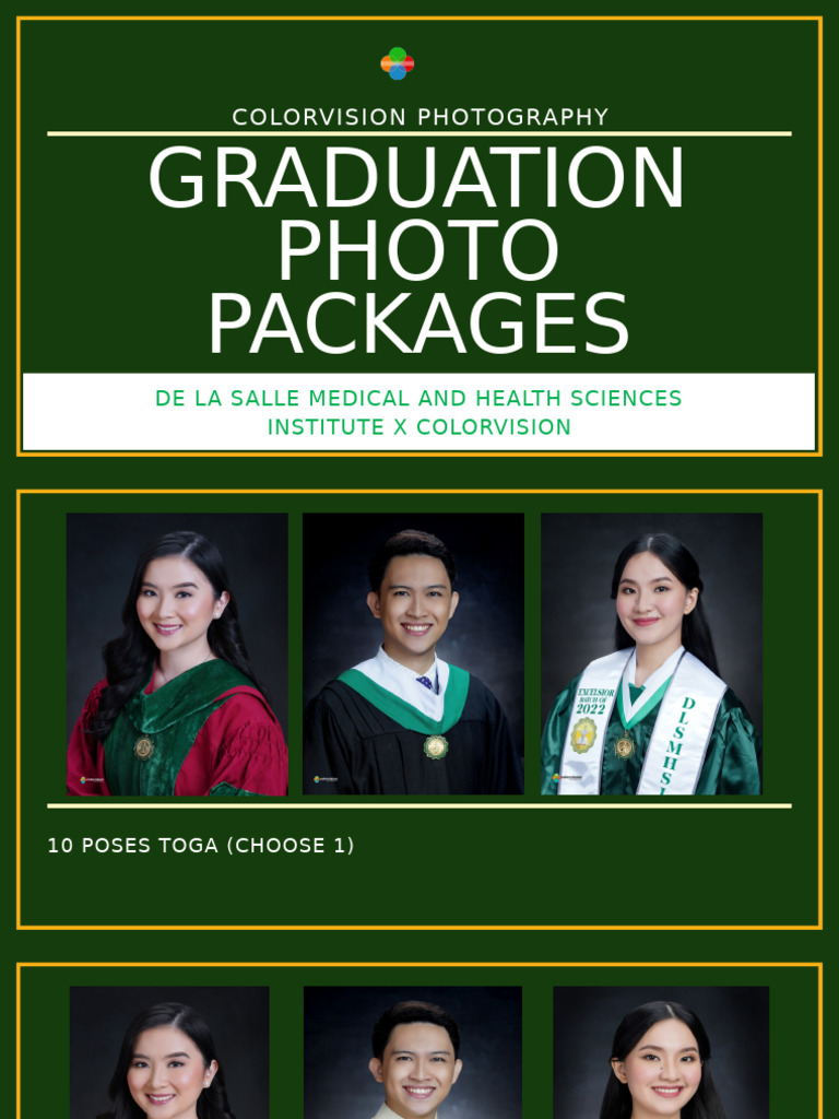 DLSMHSI Graduation Photo Packages | PDF