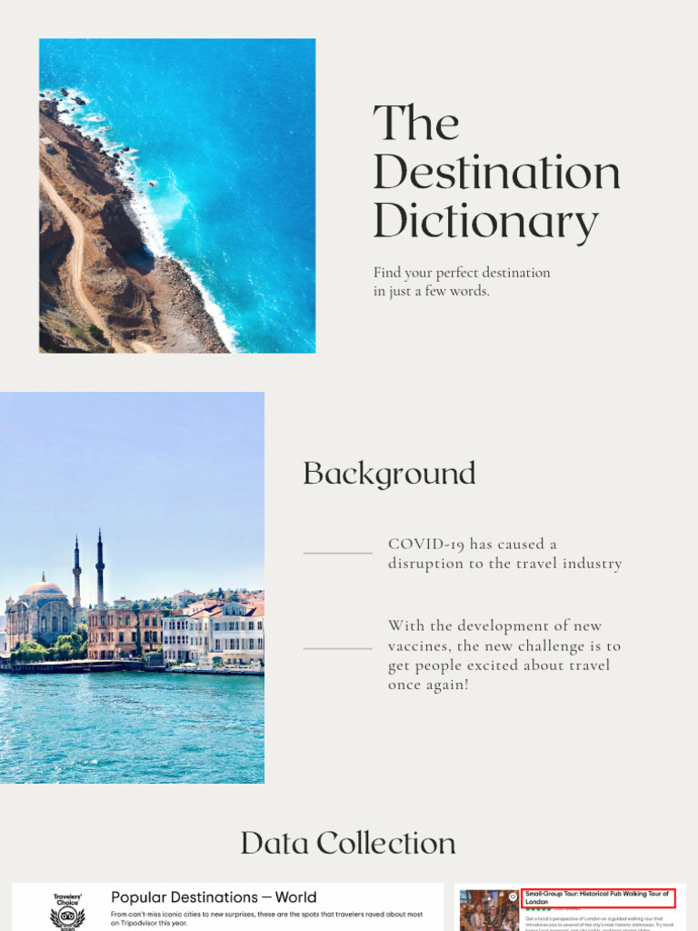 The Destination Dictionary | PDF