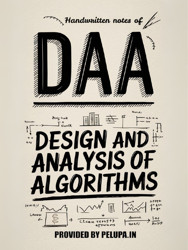 Daa Handwrittennote | PDF | Computational Problems | Computational Complexity Theory