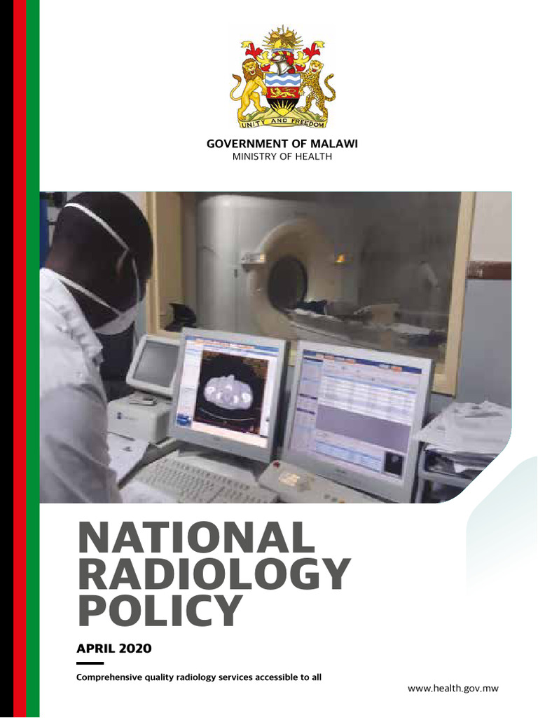 National Radiology Policy | PDF | Medical Imaging | Radiography