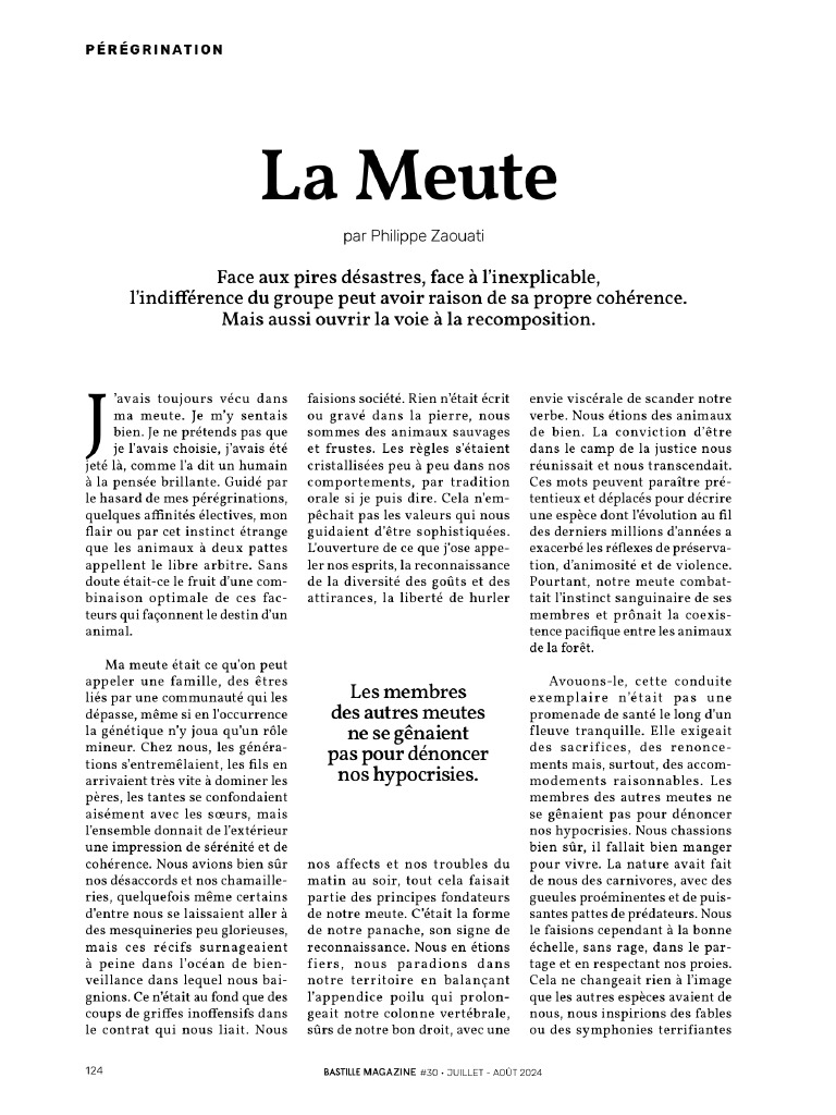 La Meute 1720006652 | PDF