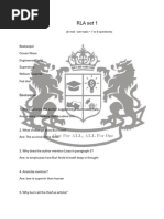 GED RLA Extended Response Format | PDF