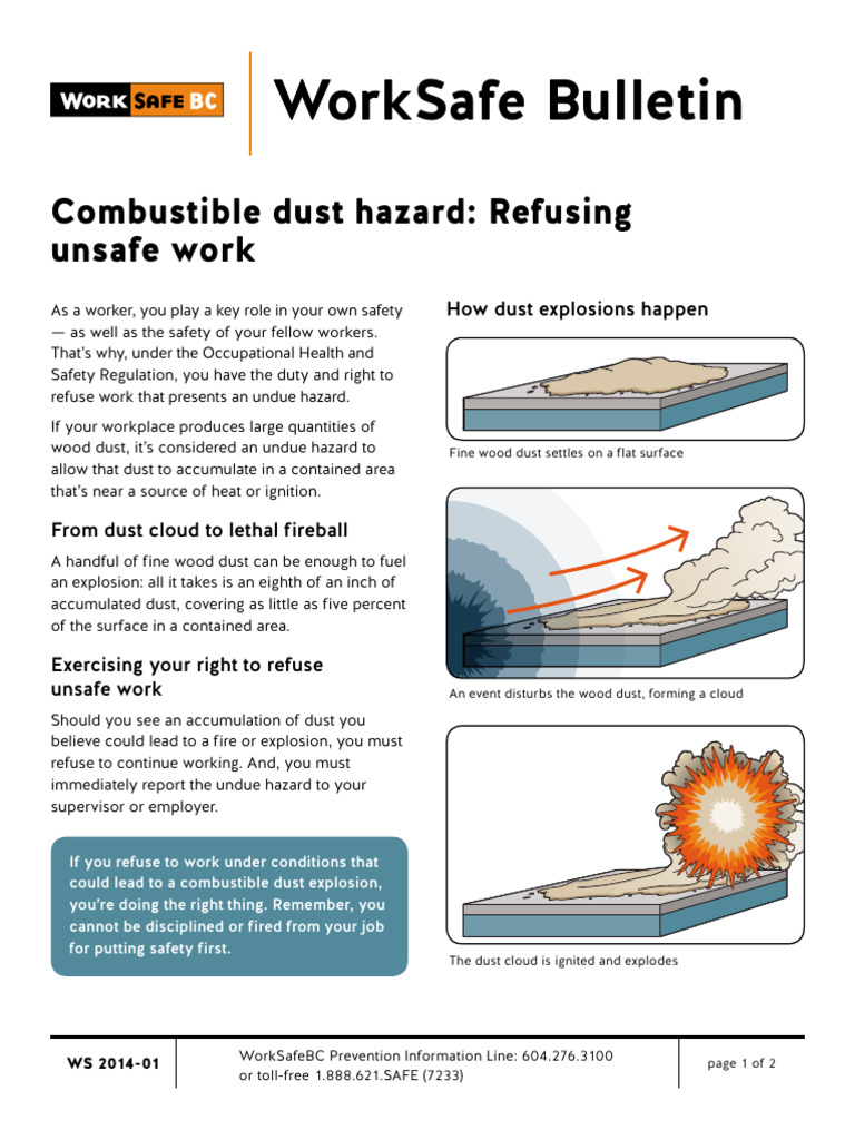 WorkSafe BC - Refusing Unsafe Work | PDF | Occupational Safety And ...