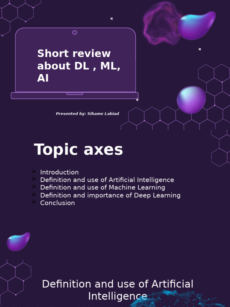 Artificial Intelligence (AI) Technology Project Proposal - by Slidesgo | PDF