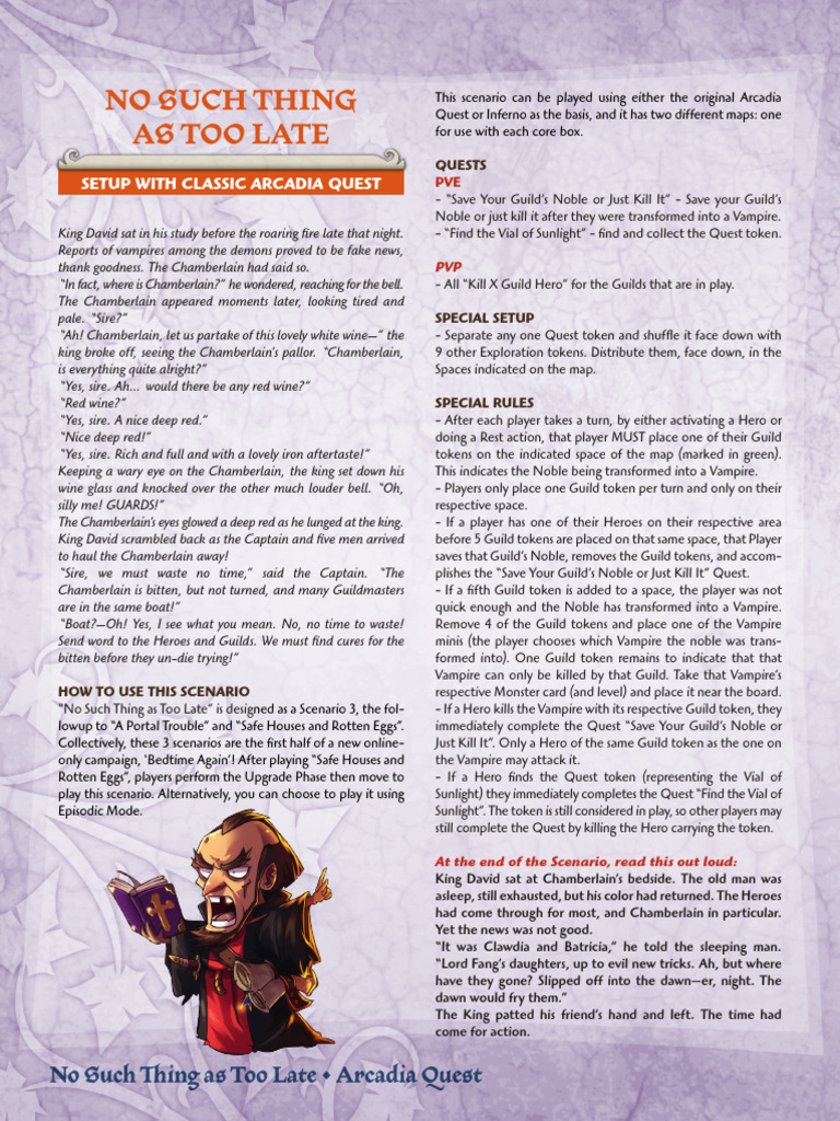 AQ-Bedtime Again-Scenario 3 - No Such Thing as Too Late | PDF