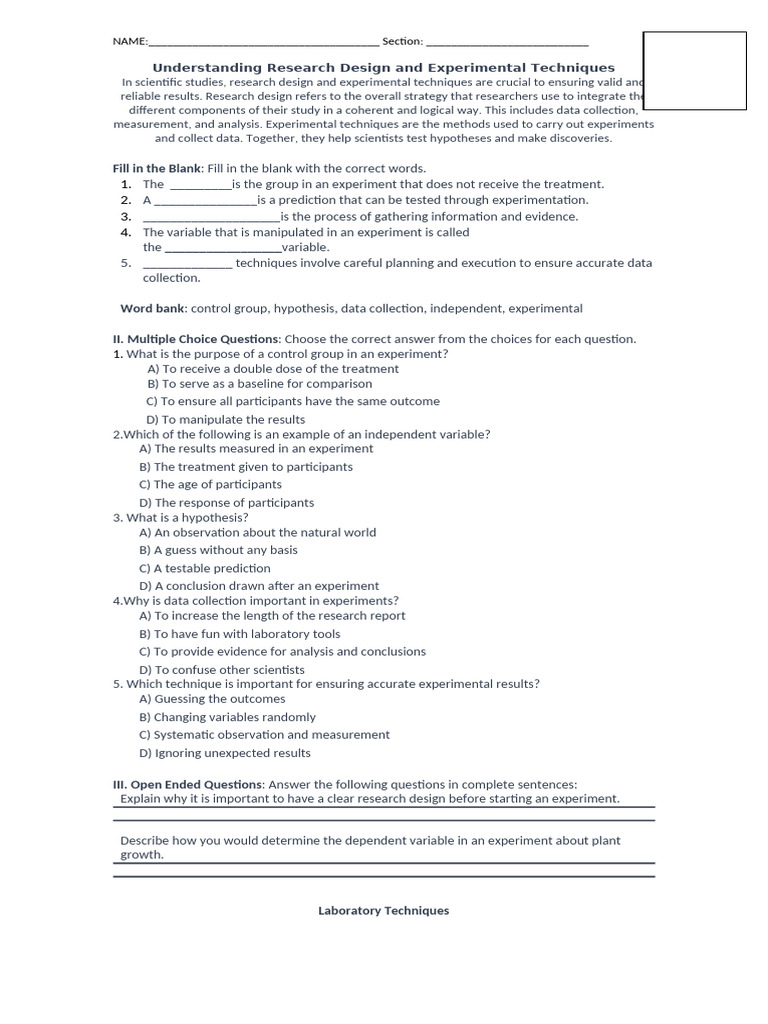 Understanding Research Design and Procedures | PDF | Experiment | Scientific Method
