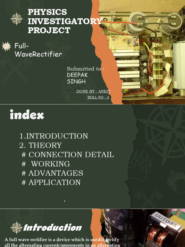 Presentation 12 | PDF | Rectifier | Electricity