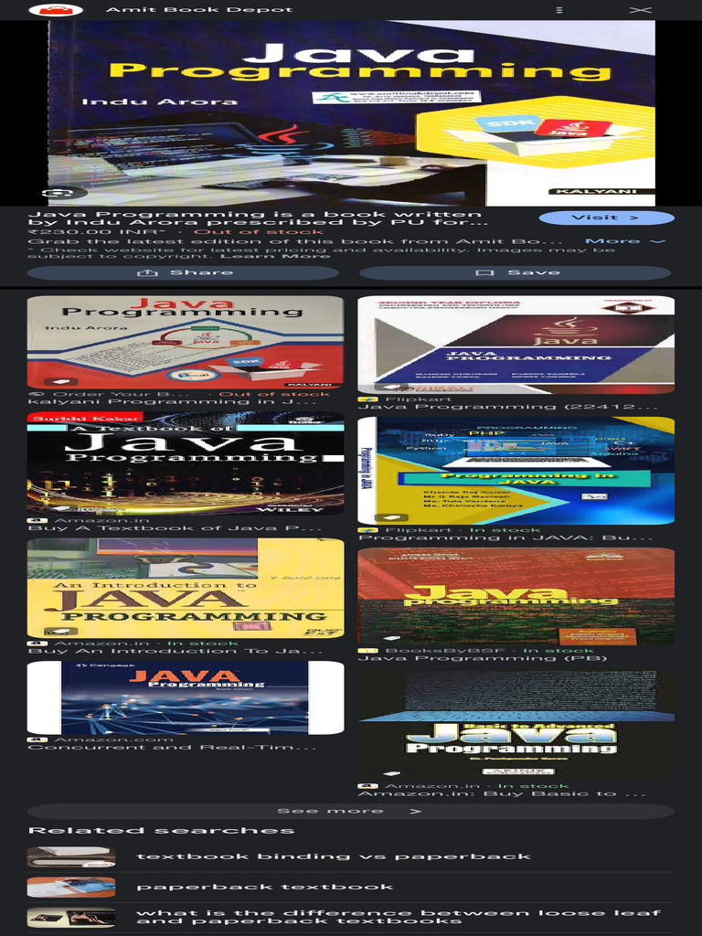 Java Programming Indu Arora - Google Search | PDF