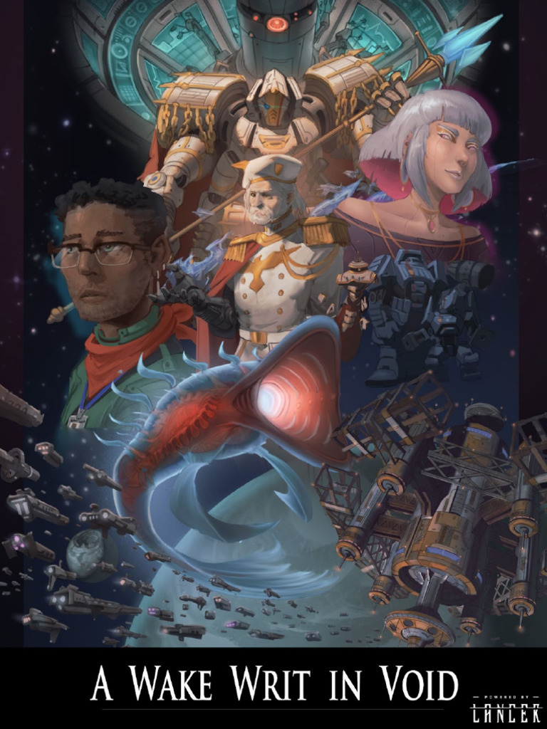 A Wake Writ in Void - Lancer One Shot Module Jam 2024-2025 | PDF