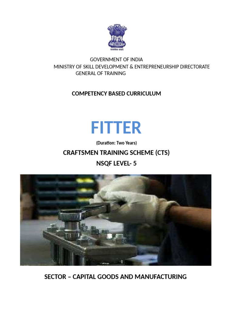 Fitter CTS1.2 NSQF-5 Compressed | PDF | Screw | Rivet
