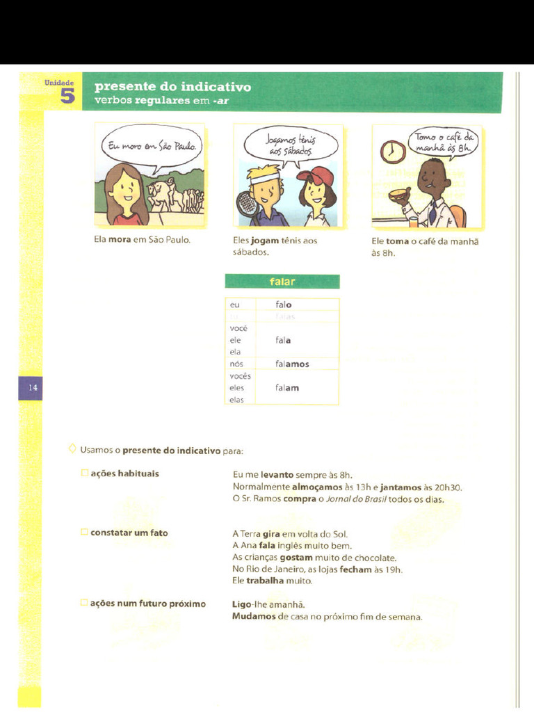 Verbos Regulares - AR | PDF