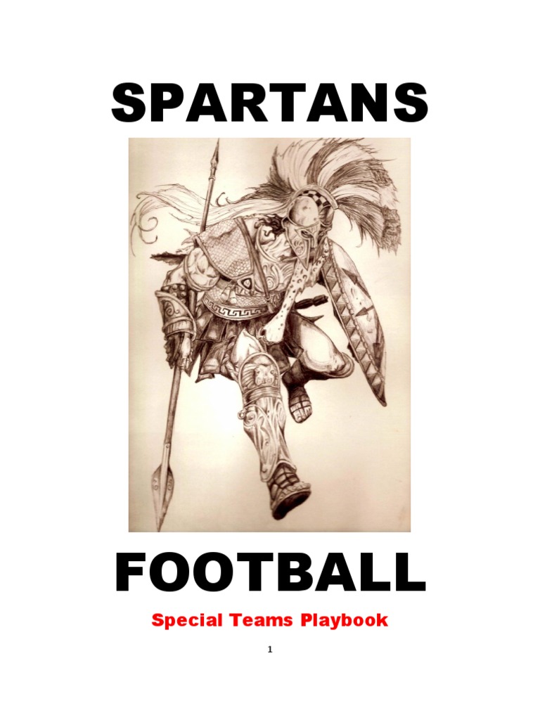 Spartans Special Teams Playbook - 2011 | PDF | Positions (Team Sports ...