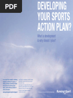 Sports Development Plan EXAMPLE TEMPLATE | PDF | Business