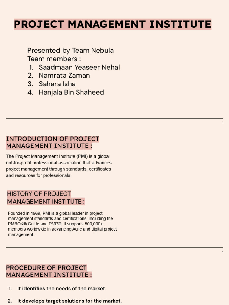 Untitled presentation | PDF | Project Management | Human Communication