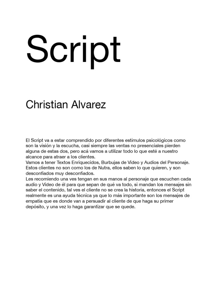 SCRPT | PDF