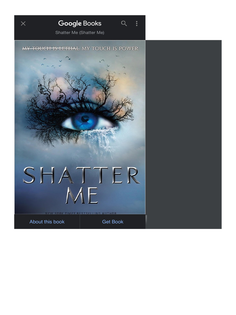 Shatter Me (Shatter Me) - Tahereh Mafi - Google Books | PDF