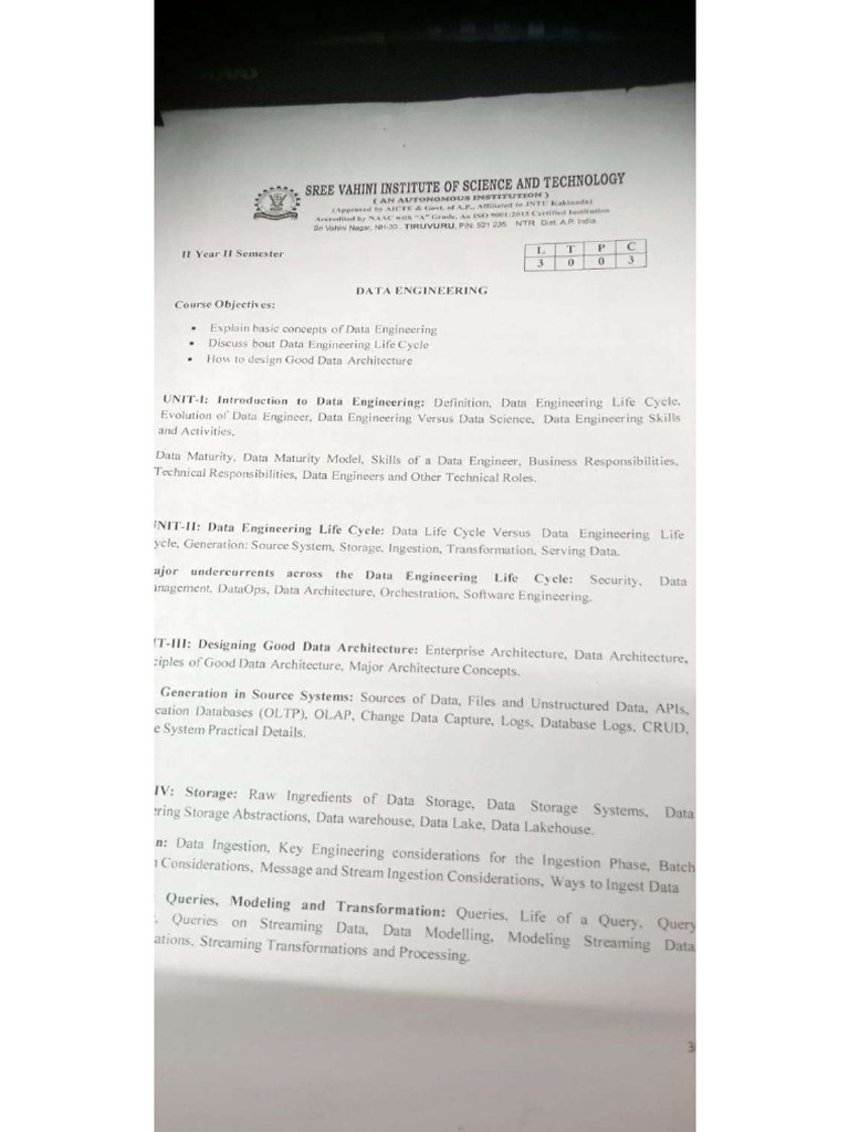 Data Engineering | PDF