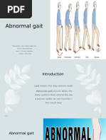 Types of Gaits With Descriptions | PDF