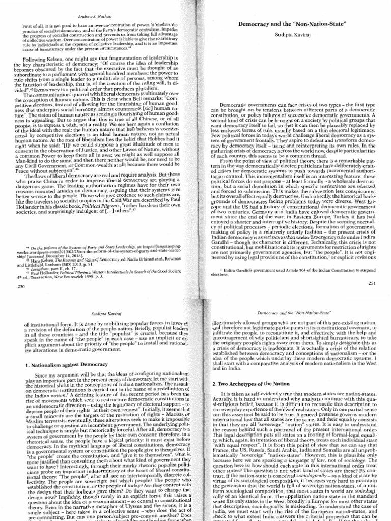 Analyzing Democracy's Crisis and Power Dynamics | PDF | Democracy ...