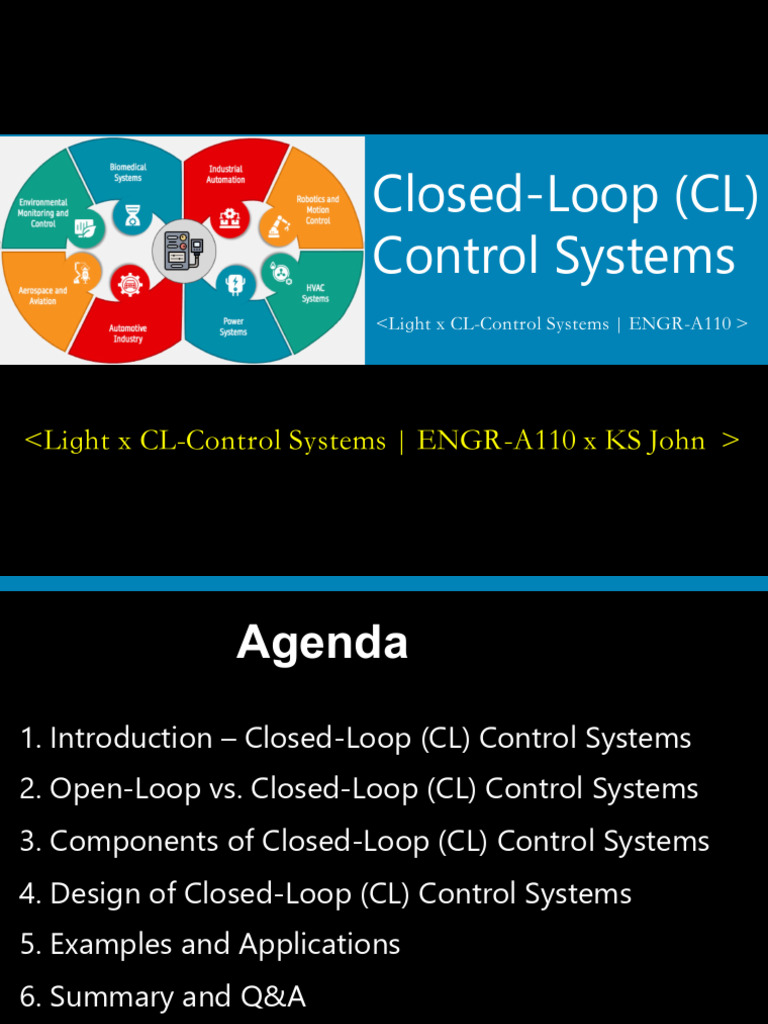 OCC Closed Loop Control Systems | PDF | Control Theory | System