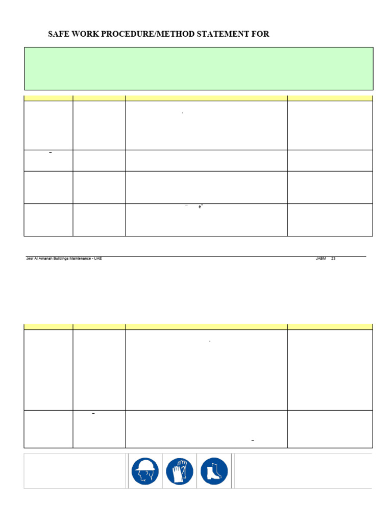 Mobile Scaffold Safety Procedures | PDF | Scaffolding | Stairs