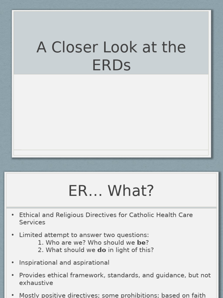 Ethical Directives in Catholic Healthcare | PDF | Employment | Catholic ...