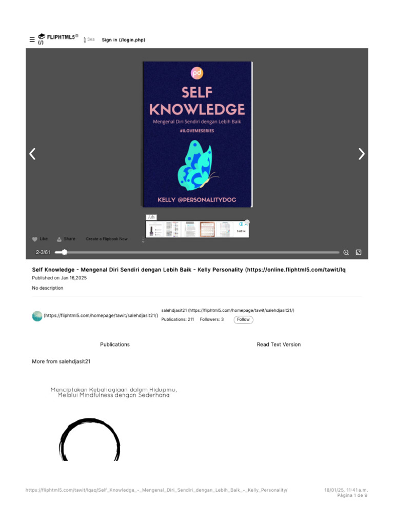 Self Knowledge - Mengenal Diri Sendiri Dengan Lebih Baik - Kelly ...