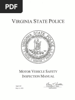 Maryland State Inspection Checklist | PDF