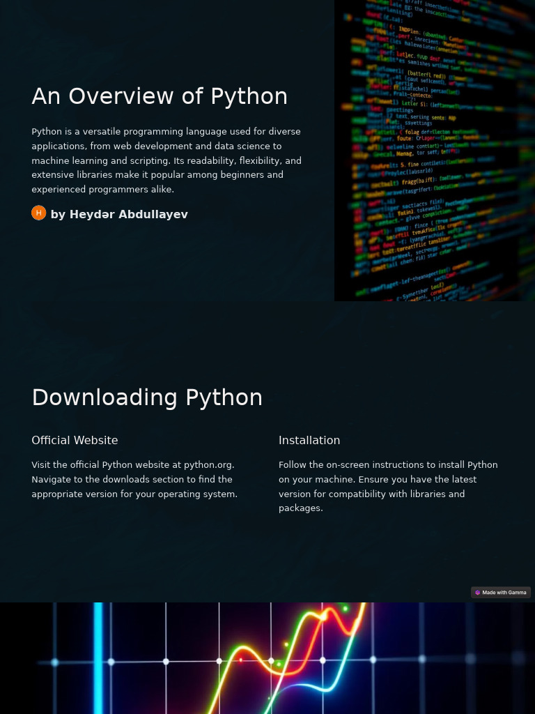 An Overview of Python | PDF | Trigonometric Functions | Exponential ...