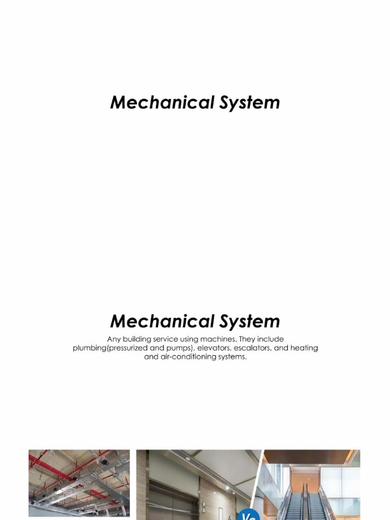 Mechanical Systems | PDF
