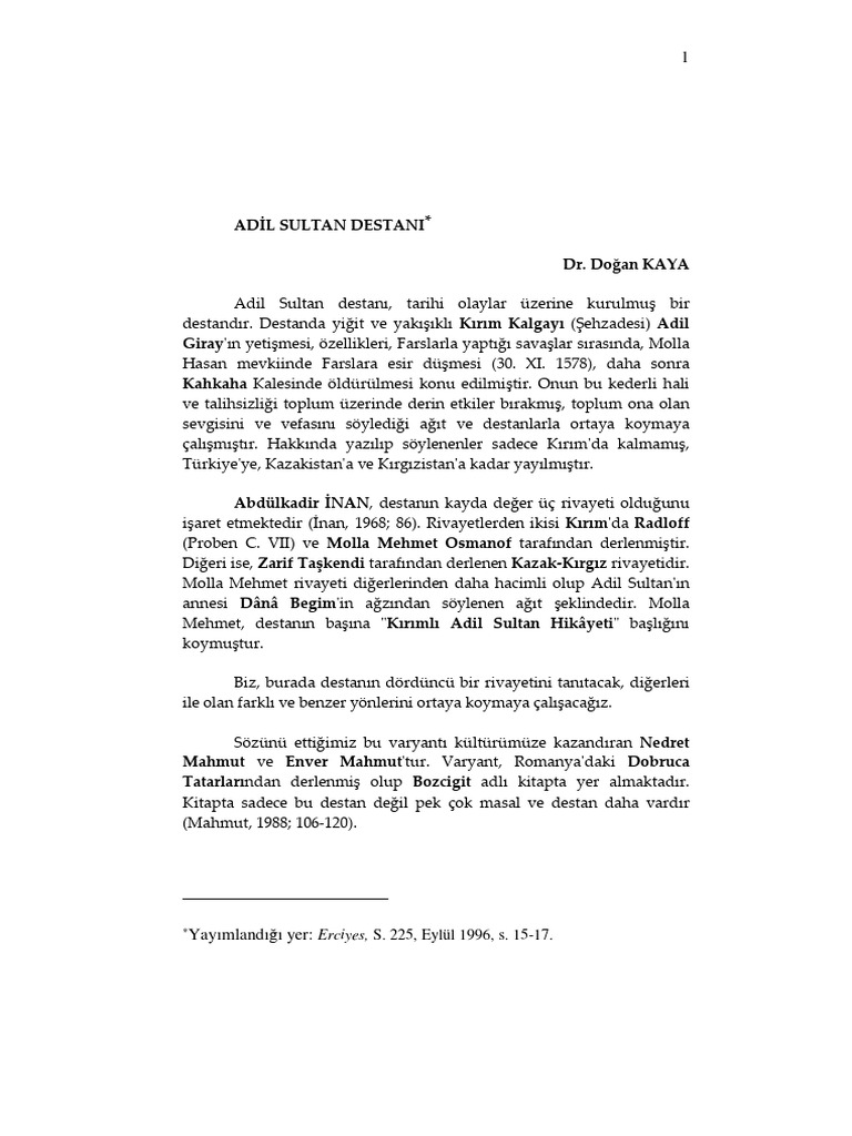 Adil Sultan Destani-Doghan Qaya-8s | PDF