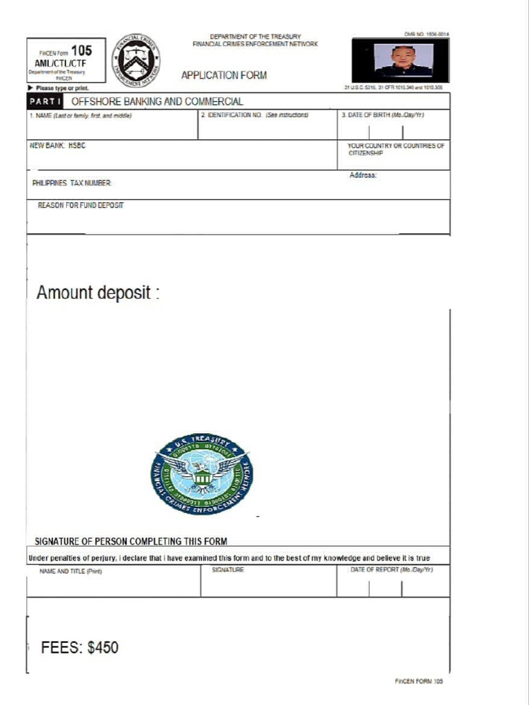 Fincen Aml Form | PDF