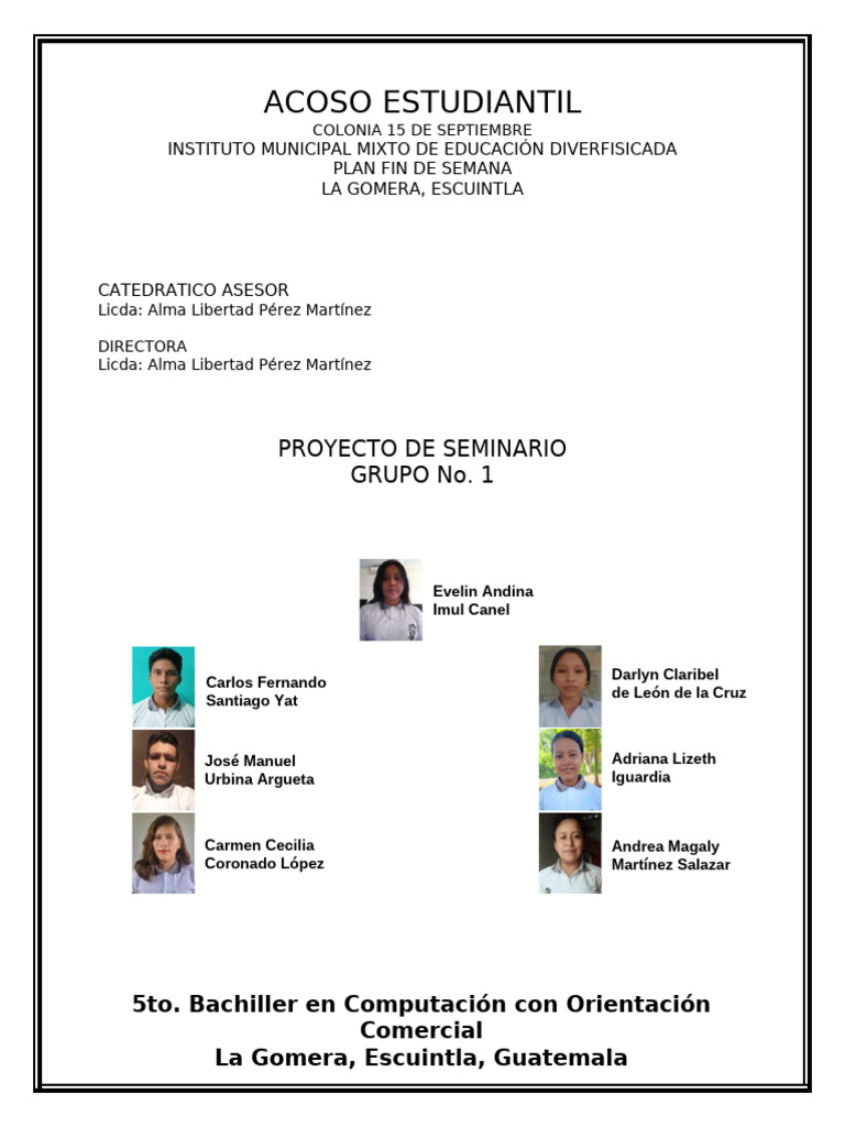 Caratula e Indice | PDF | Enseñando | Acoso cibernético