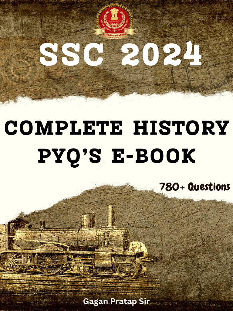 Complete History Pyq'S E-Book: 780+ Questions | PDF