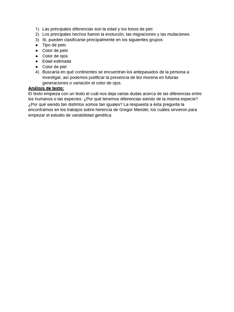 Variabilidad Genética Humana | PDF