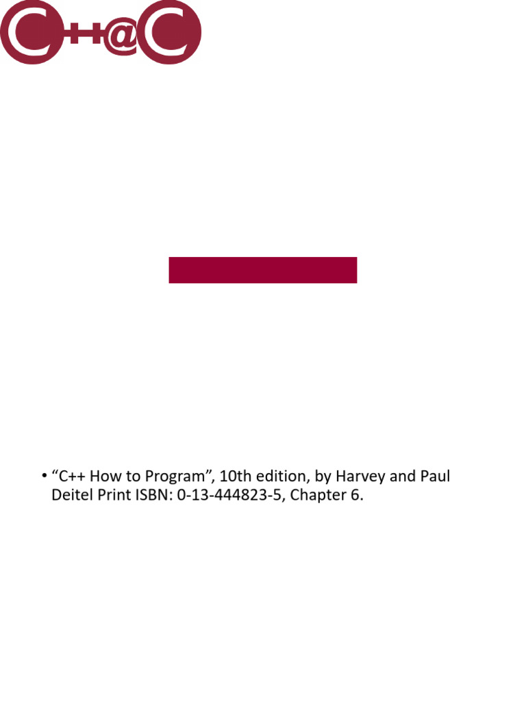 Lecture 6 - Functions - Part 2 | PDF | Scope (Computer Science) | Parameter (Computer Programming)