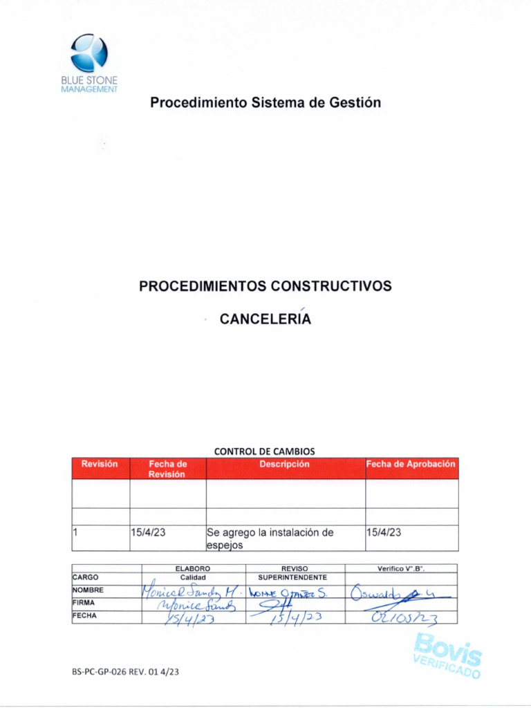 10-Proc Const Canceleria | PDF